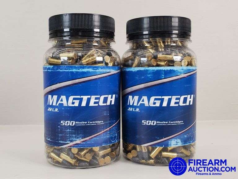 Magtech 22 LR - 40 Gr SV LRN (2 X 500) - FirearmAuction.com LLC