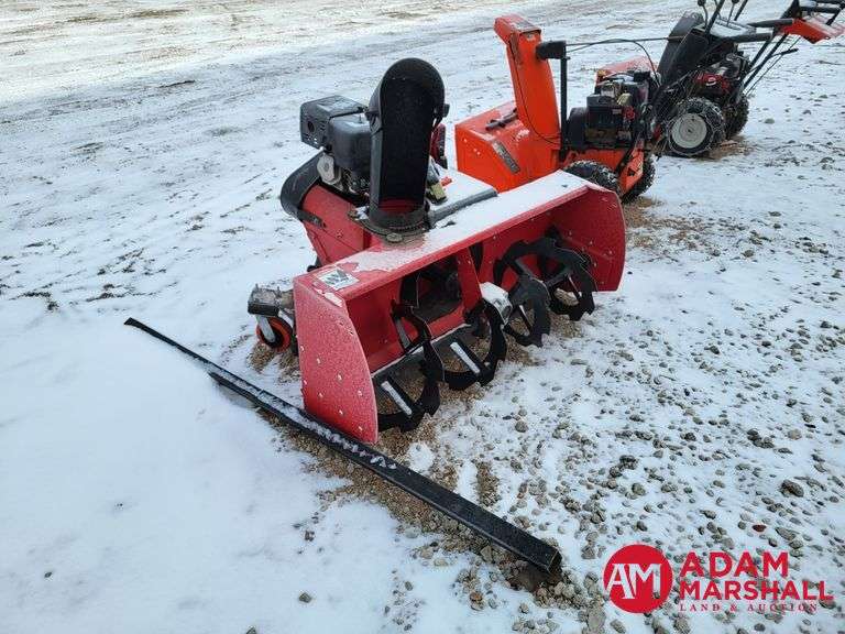 Snow Hog II Snow Blower for ATV - 50IN - Adam Marshall Land & Auction, LLC