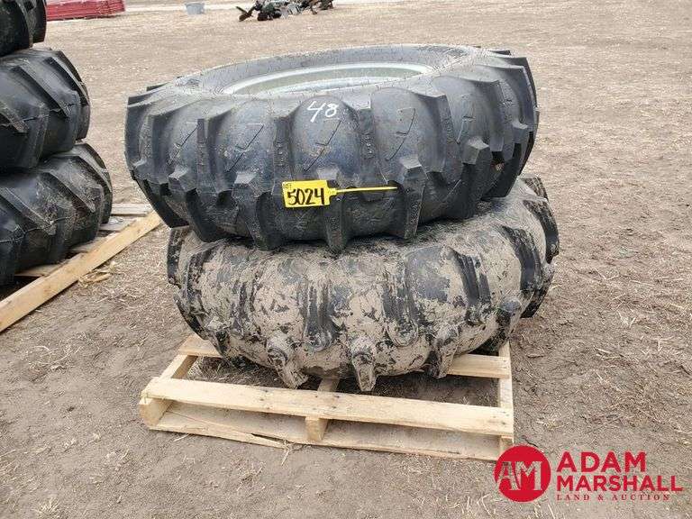 (2) Tires On Rims - Adam Marshall Land & Auction, LLC