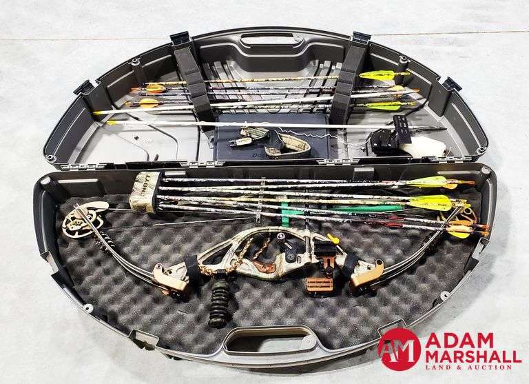 Hoyt Ultramag XT 2000 Compound Bow W/Accessories & Pro 44 Hard Case ...