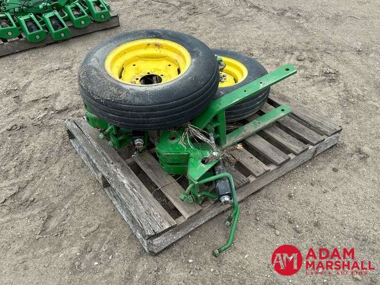 John Deere Planter Drive Wheels - Adam Marshall Land & Auction, LLC