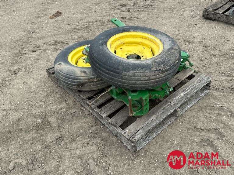 John Deere Planter Drive Wheels - Adam Marshall Land & Auction, LLC