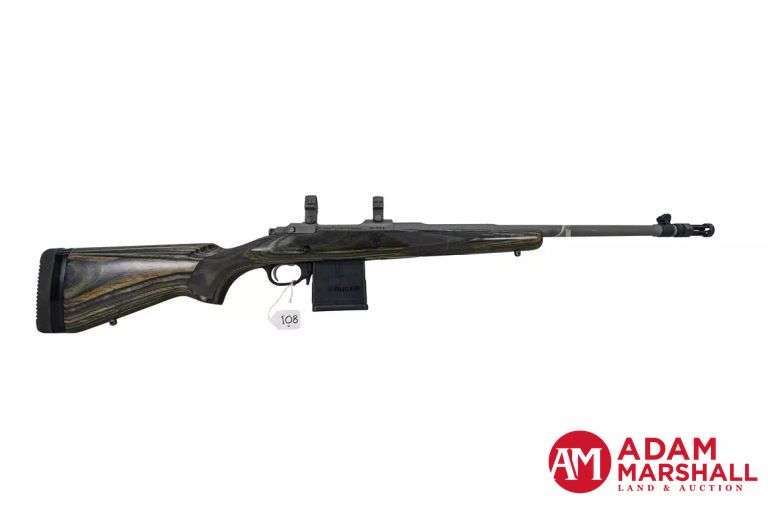 Ruger Gunsite Scout Left Handed Bolt Action Rifle - 308 Win - SN: 681 ...