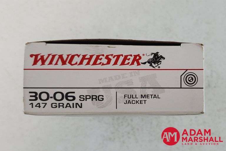 Winchester Target 30-06 Sprg - 147 Gr FMJ (1 X 20) - Adam Marshall Land ...