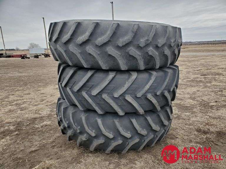 (3) Tires On Split Rims - Adam Marshall Land & Auction, LLC