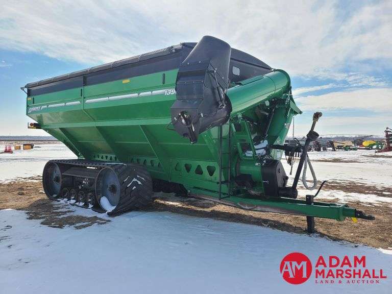 2015 Brent 1396 Tracked Grain Cart - Adam Marshall Land & Auction, LLC