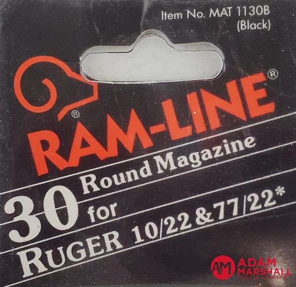 Ram-Line Ruger 22 LR Magazine - 30 Rd - Adam Marshall Land & Auction, LLC