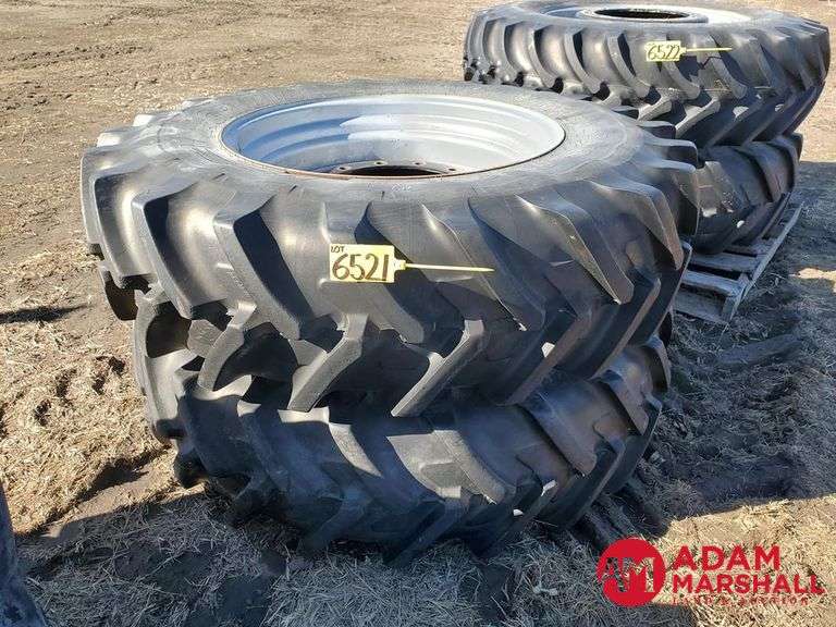 (2) Tires On Split Rims - Adam Marshall Land & Auction, LLC