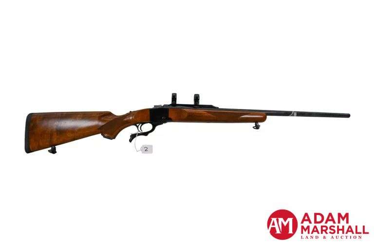Ruger No.1 Single Shot Lever Action Rifle - 257 Roberts - SN: 133-90513 ...