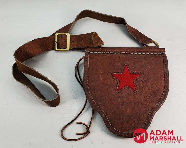 Handmade Leather Muzzleloaders Possibles Bag - Adam Marshall Land ...