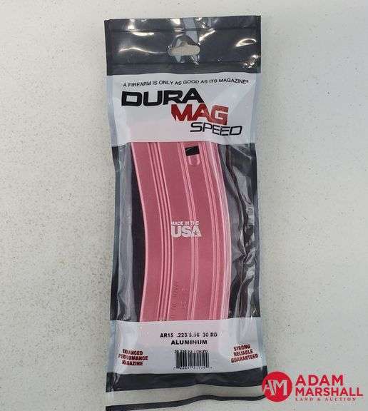 Dura Mag Speed Pink Aluminum AR15 223/5.56 Magazines - 30 Rd - Adam ...