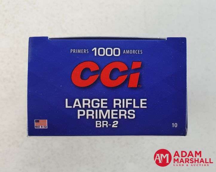Primers - CCI Large Rifle Primers BR-2 (1000) - Adam Marshall Land ...