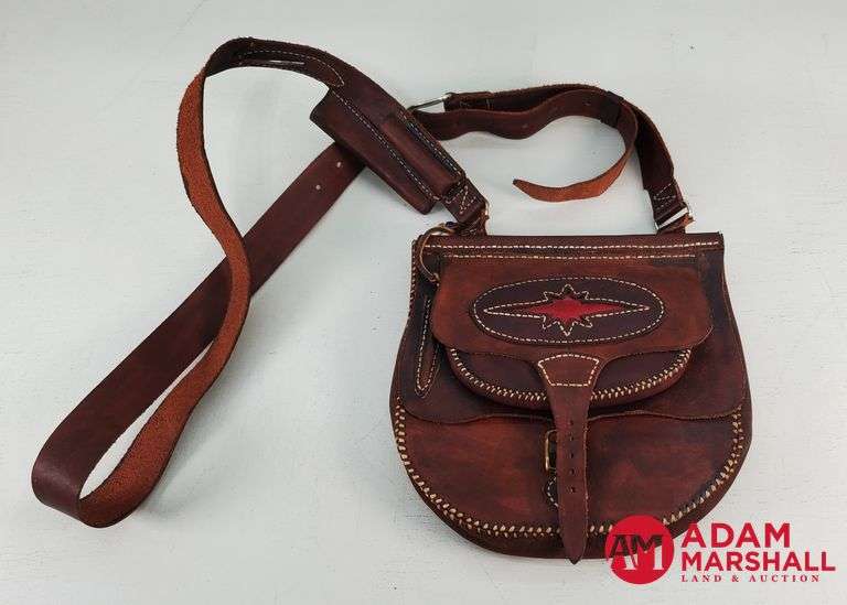 Handmade Leather Muzzleloaders Possibles Bag - Adam Marshall Land ...