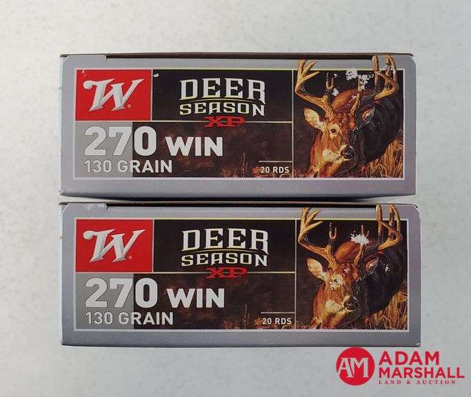 Winchester Deer Season XP 270 Win - 130 Gr (2 X 20) - Adam Marshall ...