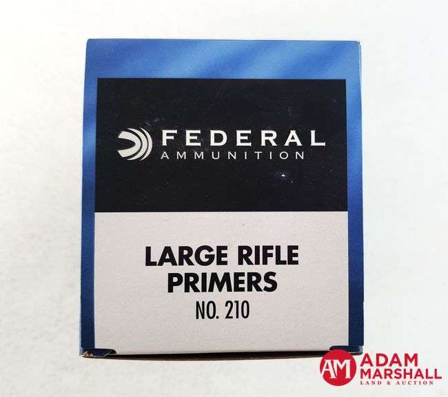 Primers - Federal Large Rifle Primers No.210 (1000) - Adam Marshall ...