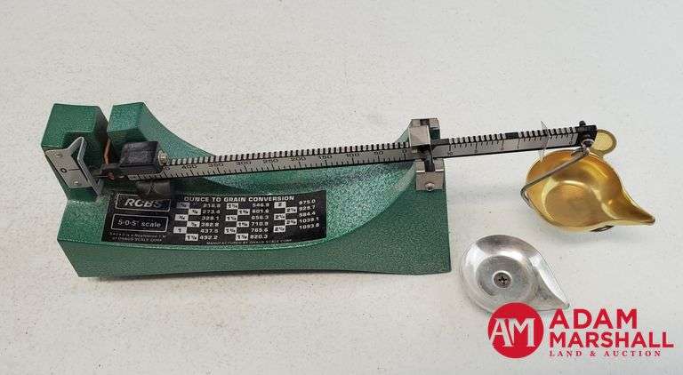 RCBS Reloading Scale & Assorted Reloading Tools - Adam Marshall Land ...