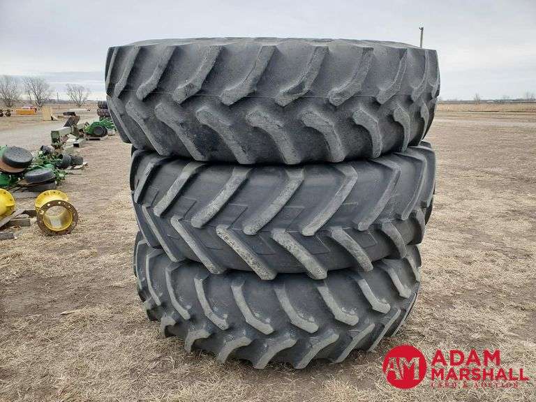 (3) Tires On Split Rims - Adam Marshall Land & Auction, LLC