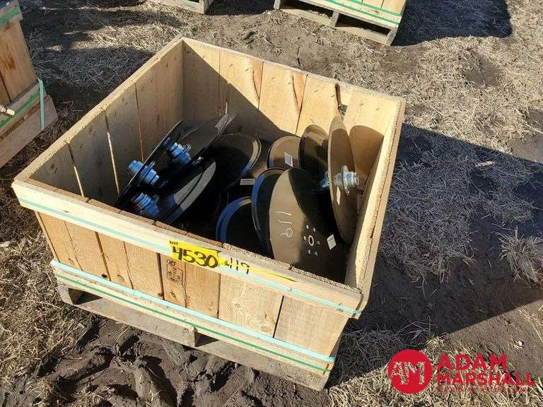 (32) Unused Tru-V Seed Disc Opener Assemblies - Adam Marshall Land ...