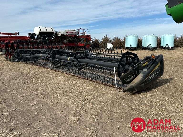 2012 MacDon FD75-S Flex Draper - 40FT - Adam Marshall Land & Auction, LLC