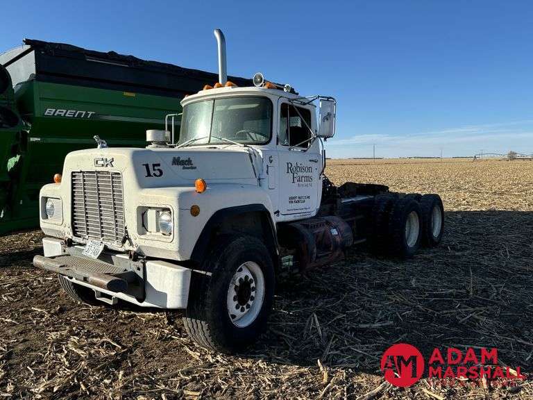 1985 Mack Econodyne Day Cab Semi Truck - Diesel - Adam Marshall Land ...