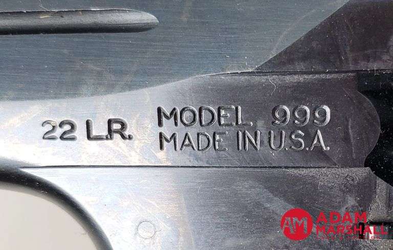 H & R Model 999 Sportsman Top Break Revolver - 22 LR - SN: HK001500 ...