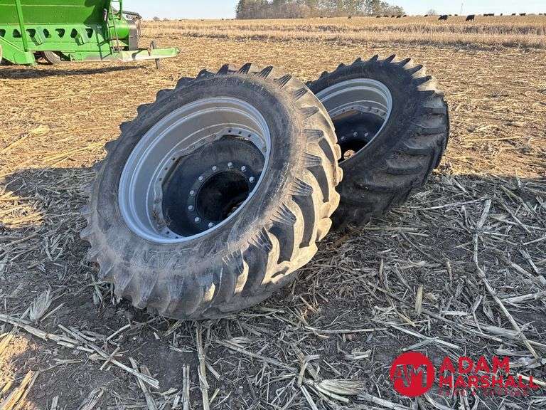 Front Wide Row Tractor Dual Wheels - Adam Marshall Land & Auction, LLC