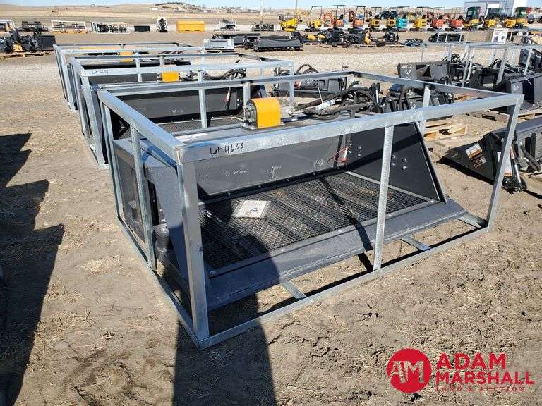 Unused Wolverine Screening Bucket for Skid Steer, 72IN - Adam Marshall ...