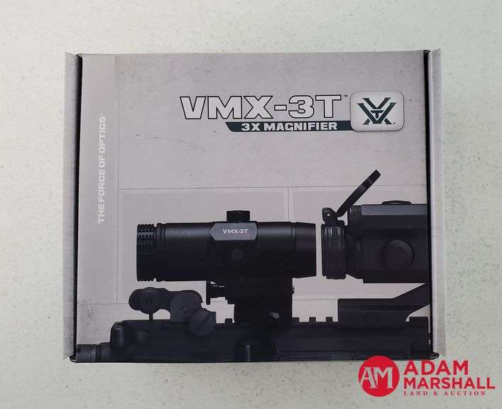 Vortex VMX-3T 3X Magnifier - Adam Marshall Land & Auction, LLC