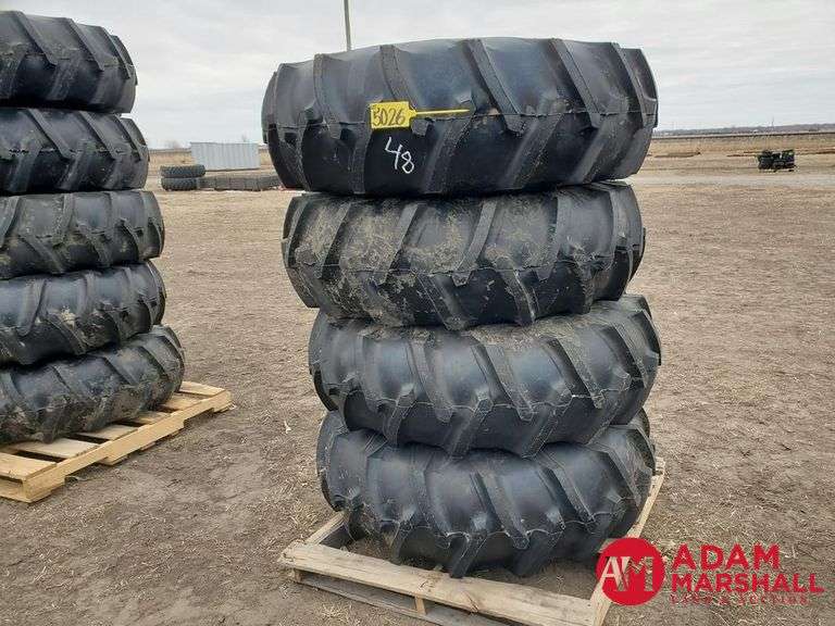 (4) Tires On Rims - Adam Marshall Land & Auction, LLC