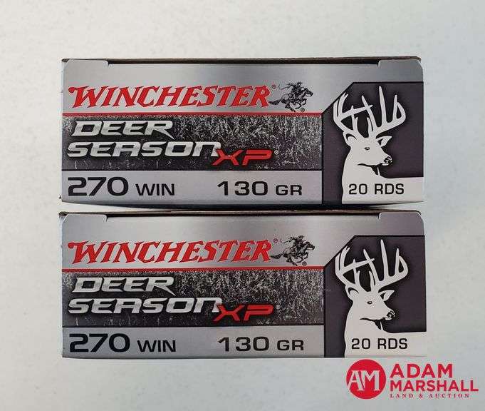 Winchester Deer Season XP 270 Win - 130 Gr Extreme Point (2 X 20 ...