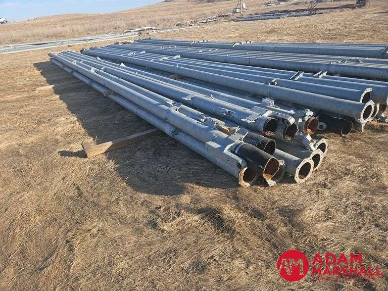 (10) Valley 8000 Bundled Irrigation Pipe - Adam Marshall Land & Auction ...