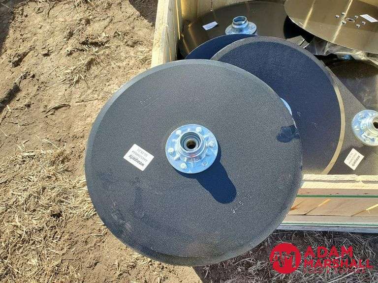 (32) Unused Tru-V Seed Disc Opener Assemblies - Adam Marshall Land ...