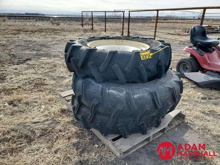 (3) Tires On Rims - Adam Marshall Land & Auction, LLC