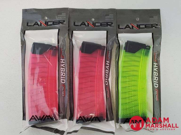 (3) Lancer Hybrid 223/5.56 Translucent Magazines - 30 Rd - Adam ...