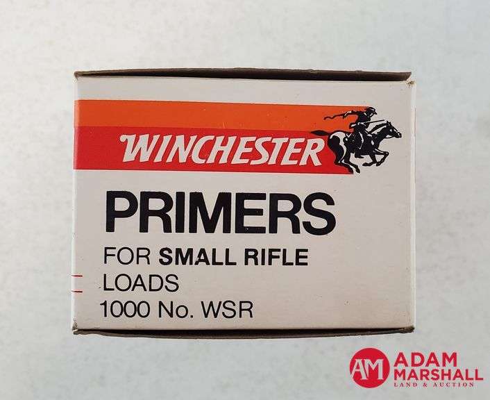 Primers - Winchester Small Rifle No.WSR (1000) - Adam Marshall Land ...