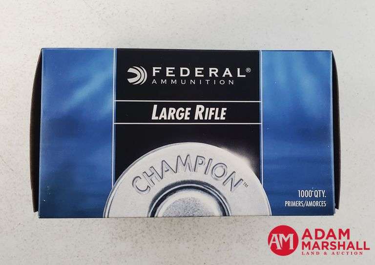 Primers - Federal Large Rifle Primers No.210 (1000) - Adam Marshall ...