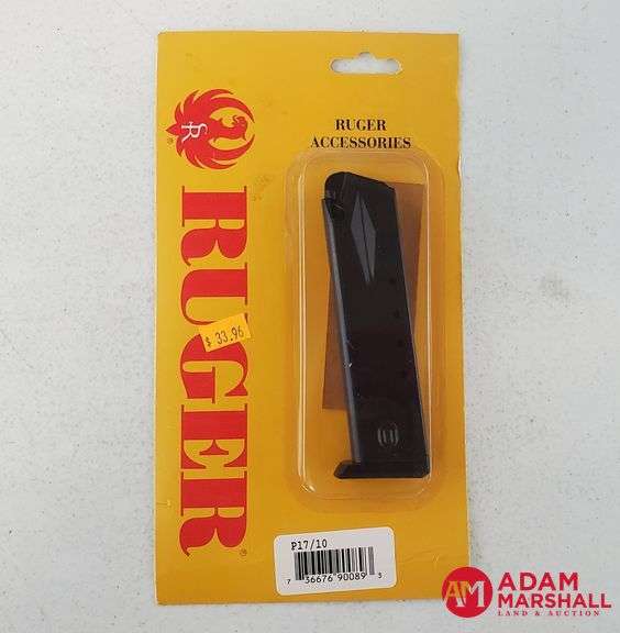 Ruger P17/10 40 Auto Magazine - 10 Rd - Adam Marshall Land & Auction, LLC