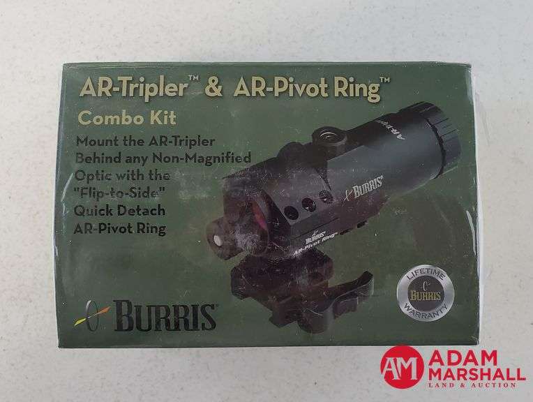 Burris AR-Tripler & AR-Pivot Ring Combo Set - Adam Marshall Land ...