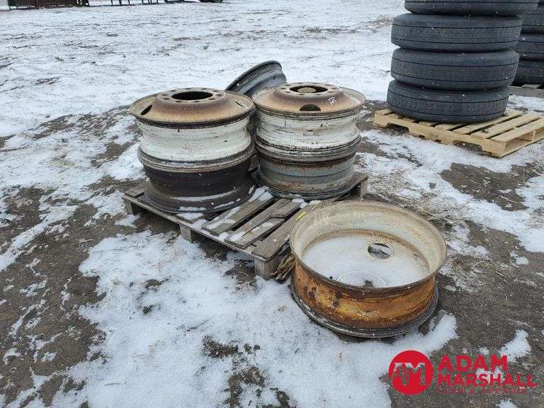 (6) Stud Piloted / Budd Style Rims - Adam Marshall Land & Auction, LLC