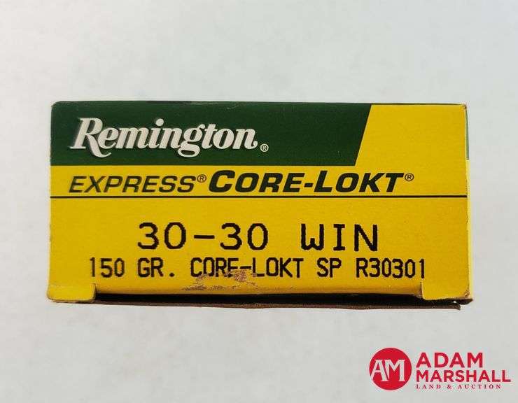 Remington Express Core-Lokt 30-30 Win - 150 Gr SP (1 X 20) - Adam ...