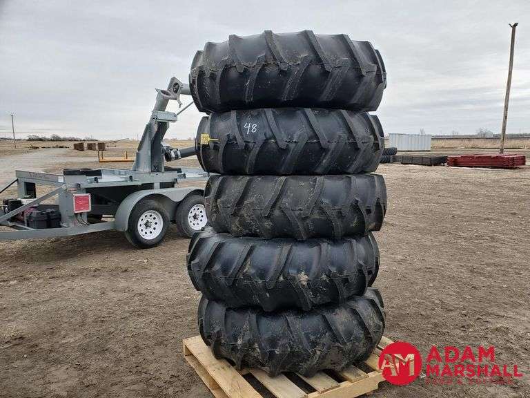 (5) Tires On Rims - Adam Marshall Land & Auction, LLC