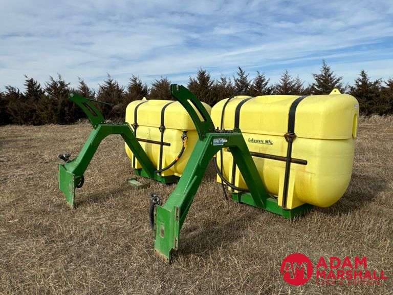 Lakestate Dual Product Saddle Tanks - Adam Marshall Land & Auction, LLC