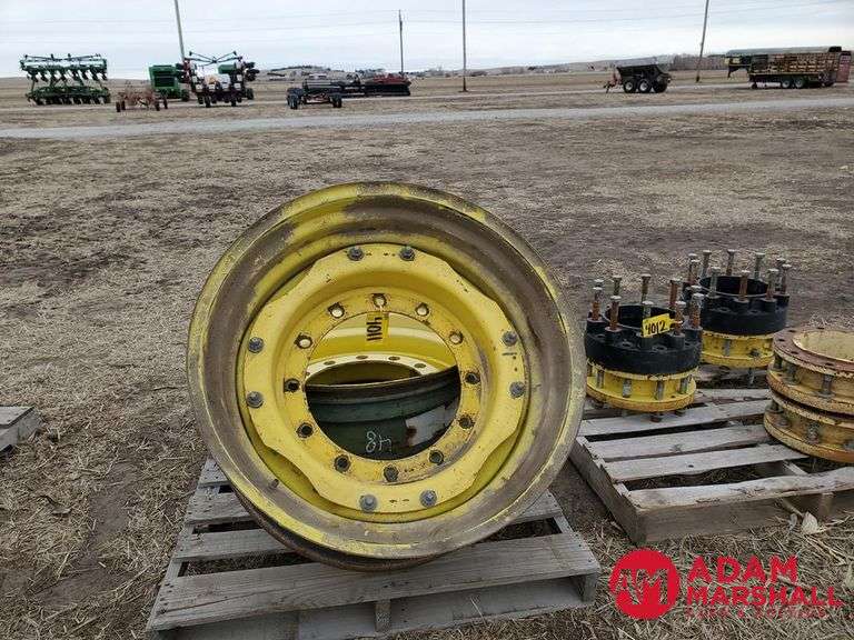 (2) John Deere Front Rims - Adam Marshall Land & Auction, LLC