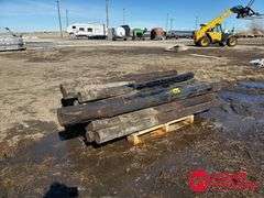 (28) Assorted Fence Posts - Adam Marshall Land & Auction, LLC
