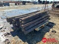 (28) Assorted Fence Posts - Adam Marshall Land & Auction, LLC