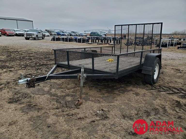 Utility Trailer - 6x10 - Adam Marshall Land & Auction, LLC