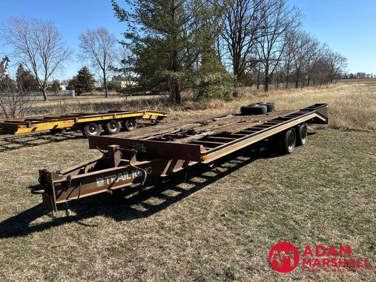1990 Trail King TK18 Trailer - 24FT - Adam Marshall Land & Auction, LLC