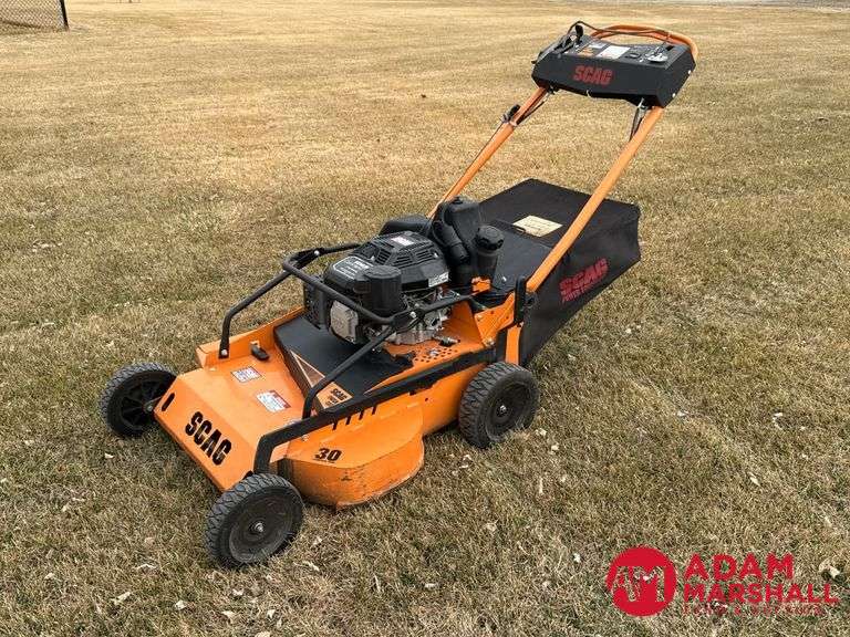 2020 Scag SFC-30 Walk-Behind Mower - 30IN - Adam Marshall Land & Auction, LLC