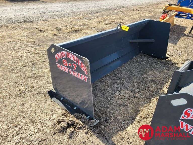 Unused 2025 Industrias America Snow Buster G-7 Snow Pusher for Skid ...