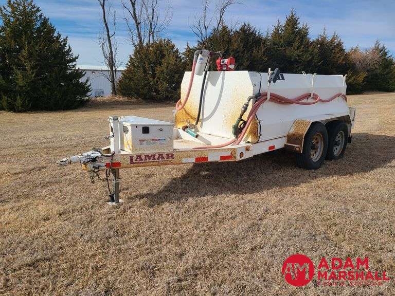 2014 Lamar Fuel Trailer - Adam Marshall Land & Auction, LLC